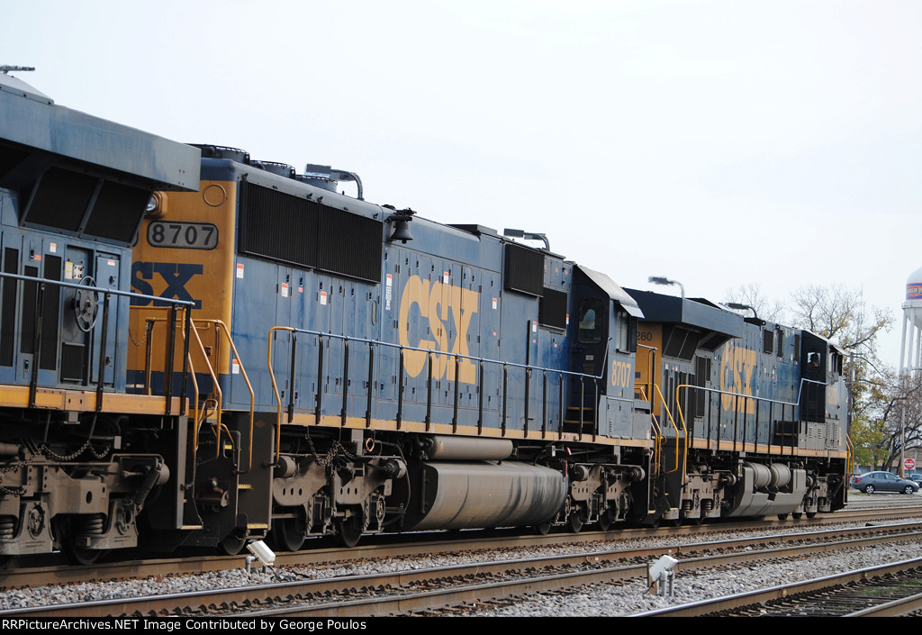 CSX Ethanol Train Power